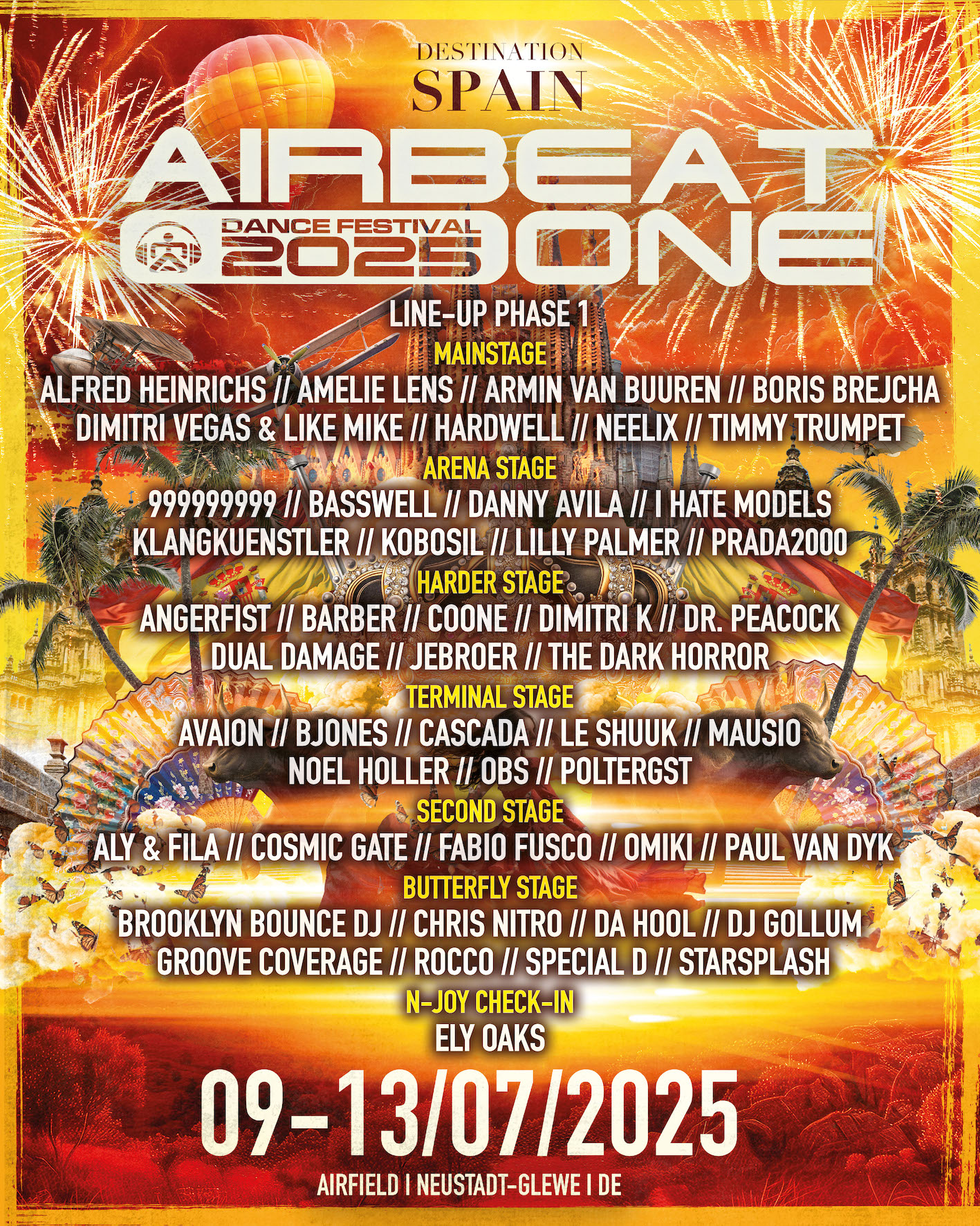 Airbeat One Festival 2025: Line-up Phase 1 angekündigt